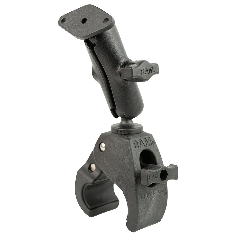 RAM Mount RAM ToughClaw Medium Clamp Mount wDiamond Plate RAMB404238U ...