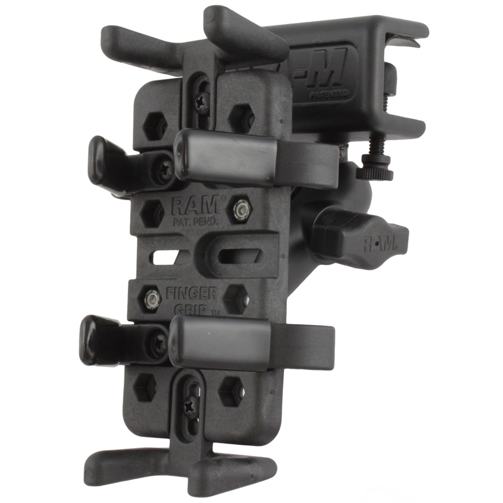 RAM Mount Universal Finger Grip Glare Shield Clamp Mount RAMB177UN4 ...