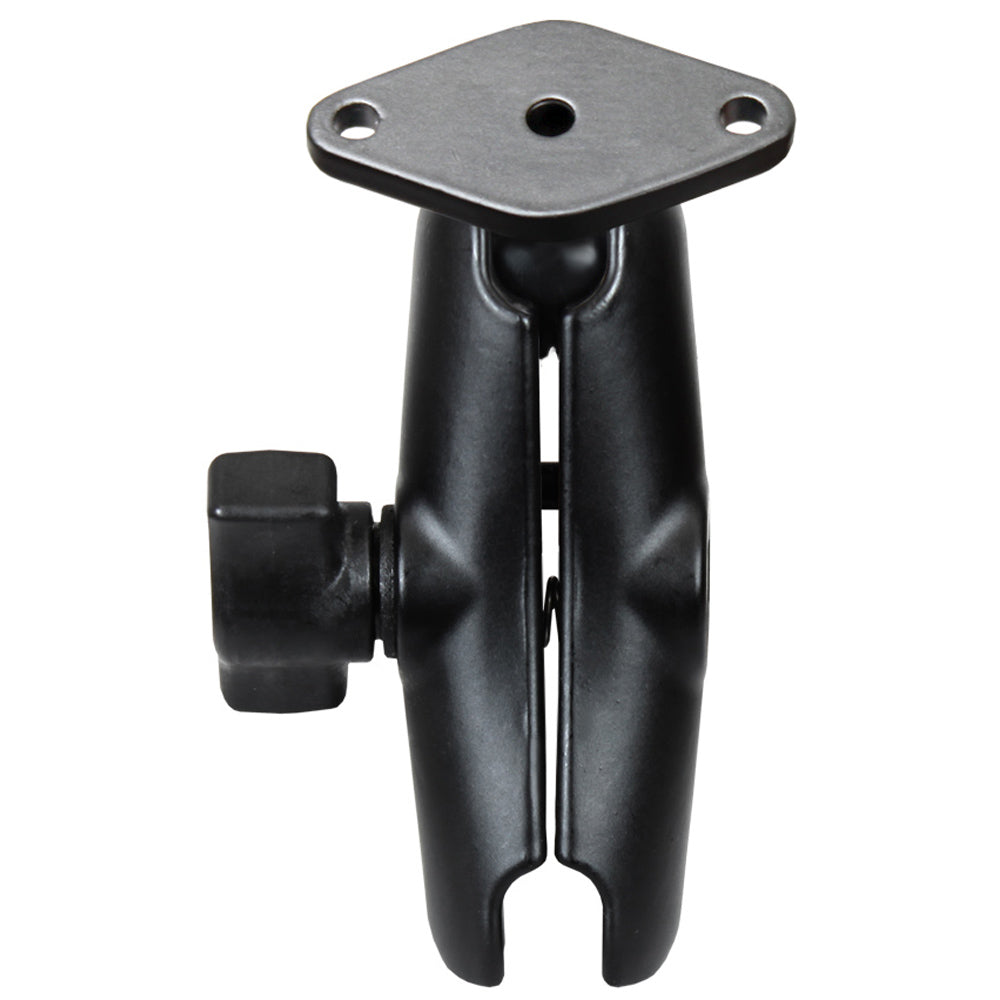 RAM Mount Double Socket Arm wDiamond Base RAMB103238U - Sea Swivel
