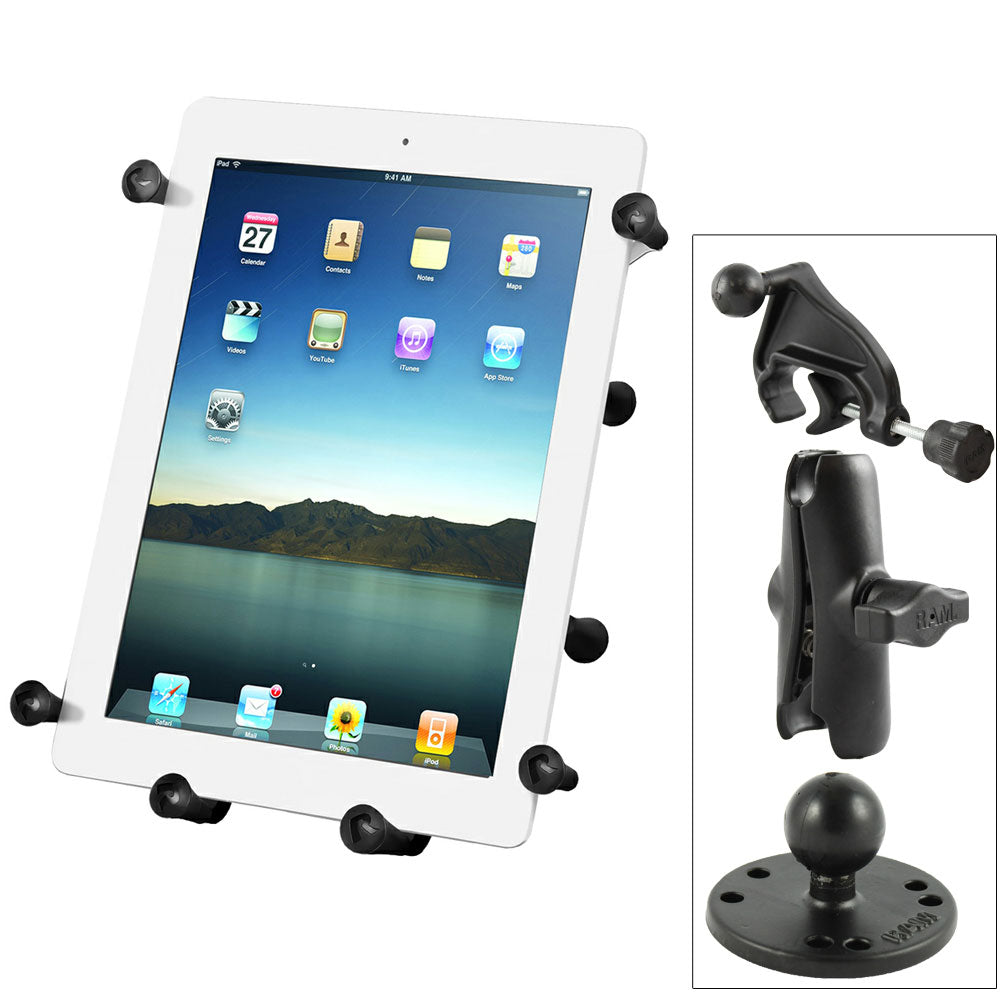 RAM Mount Universal XGrip III Large Tablet Holder Fits New iPad ...
