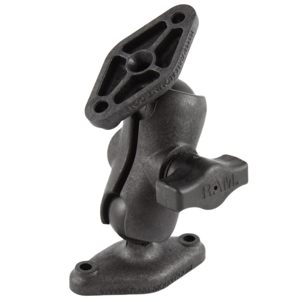 RAM Mount Composite Short Socket Arm w2 Diamond Bases RAPB102UA - Sea ...