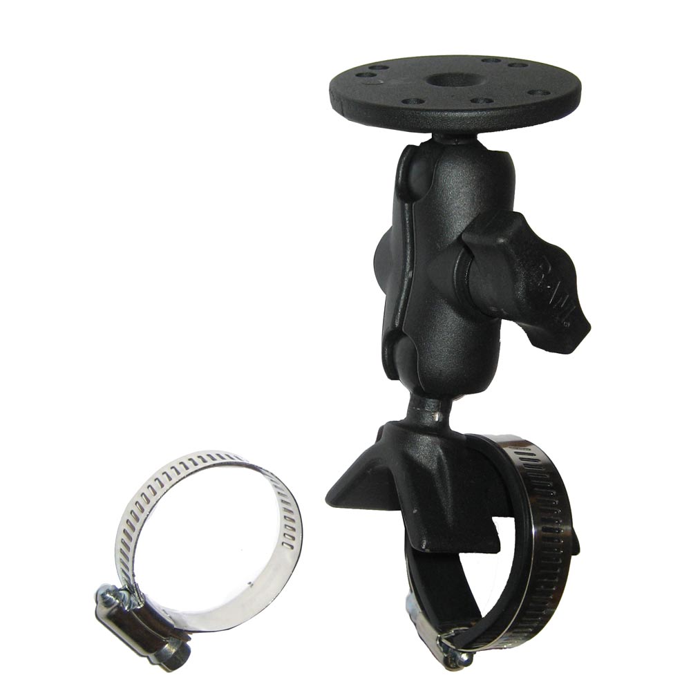 RAM Mount Strap Mount wShort Arm Round Base RAMB108UA – Sea Swivel