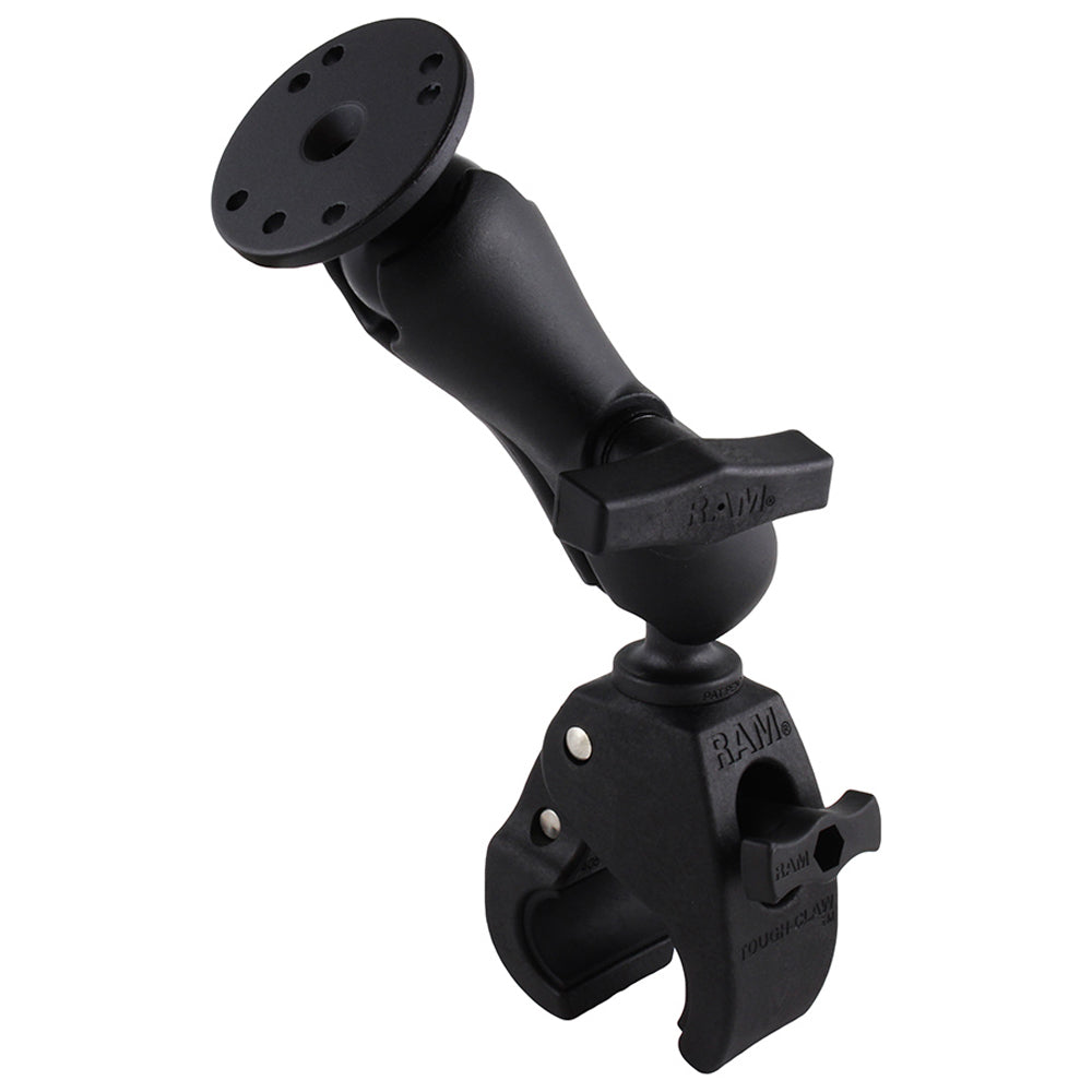 RAM Mount Medium ToughClaw Base wDouble Socket Arm 15 Round Base ...