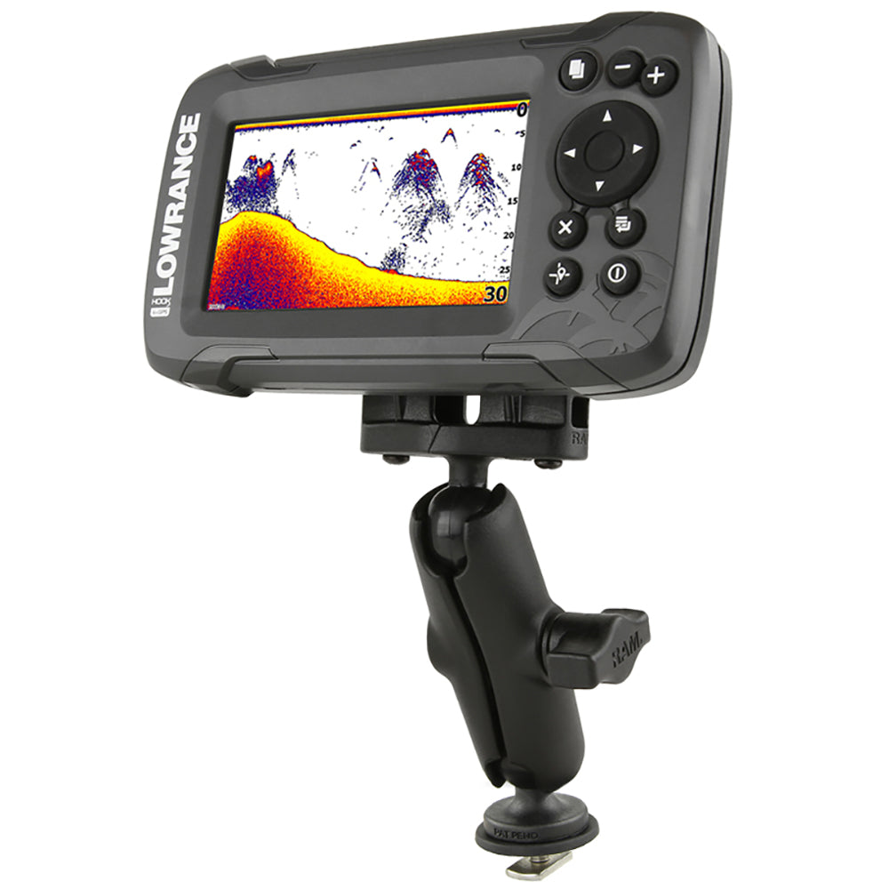 RAM Mount Fishfinder Mount fLowrance Hook2Series 1 Track Mount ...