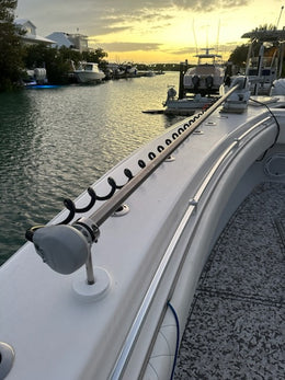 Mag Mount Trolling Motor Support Arm | Magnetic Stabilizer - Sea Swivel