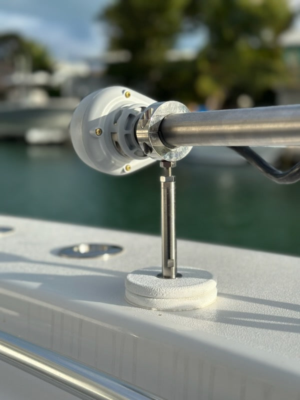 Mag Mount Trolling Motor Support Arm | Magnetic Stabilizer - Sea Swivel