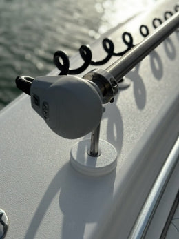 Mag Mount Trolling Motor Support Arm | Magnetic Stabilizer - Sea Swivel