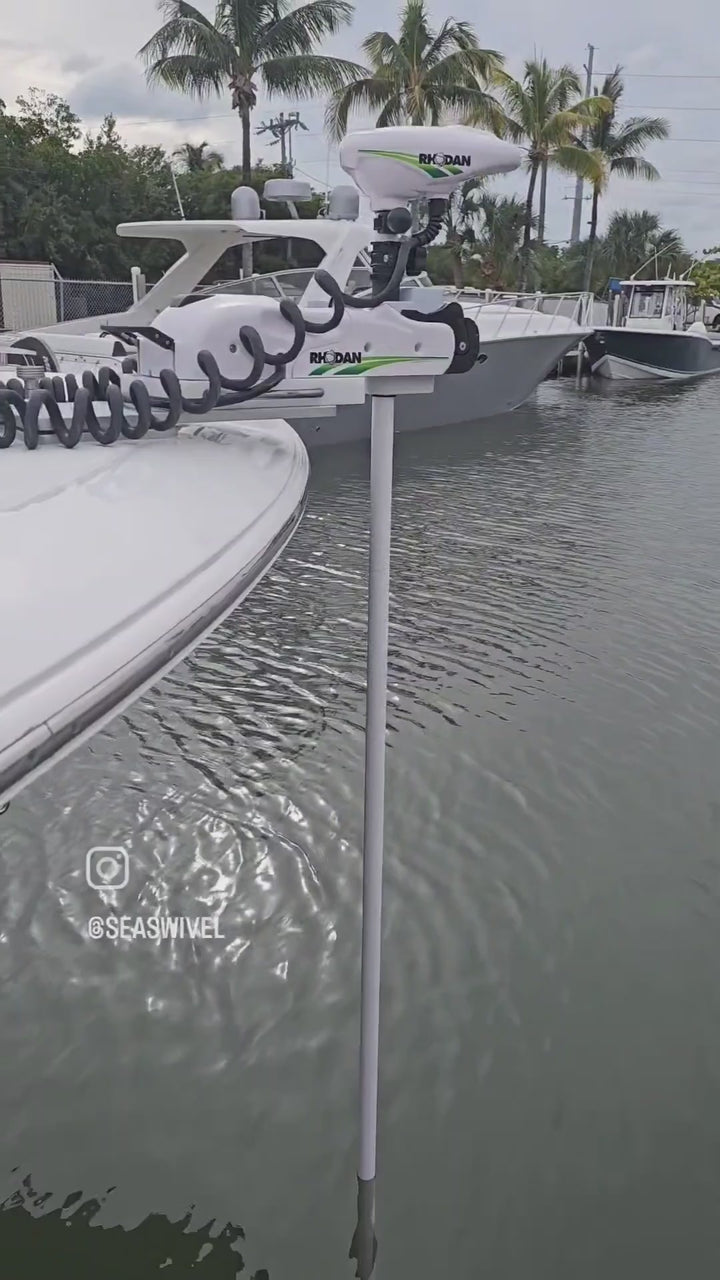 Trolling Motor Mount for Easy Installation and Use - Sea Swivel
