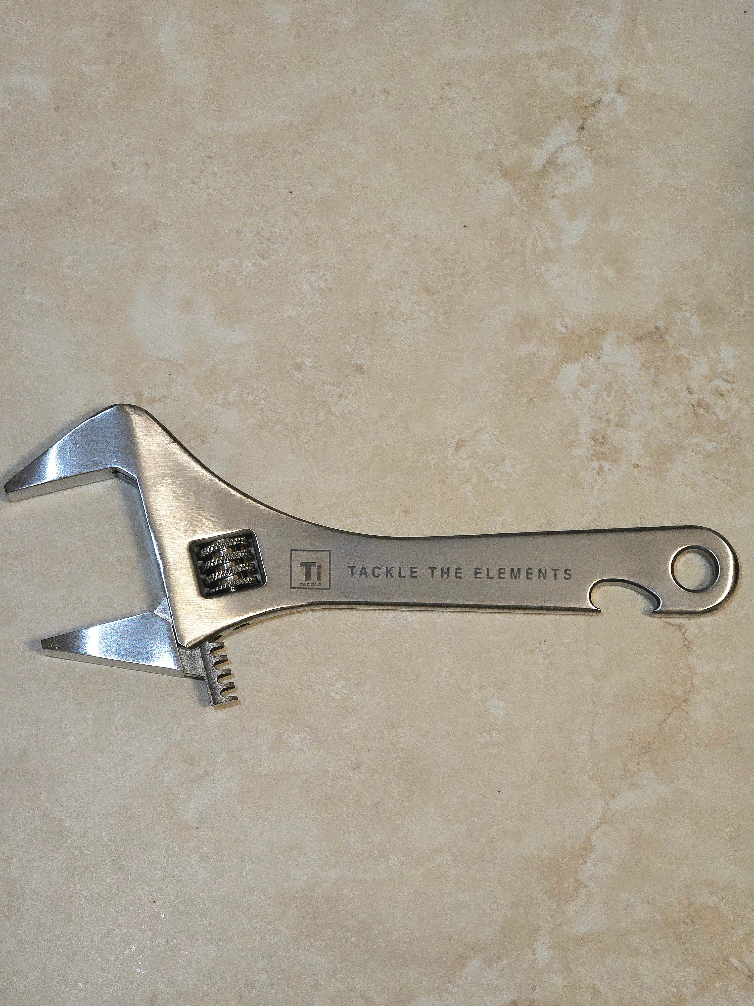 Ti Tackle Titanium Wrench | Rust-Proof Adjustable Tool - Sea Swivel